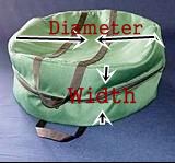 Custom Size Duffel Bags how to measure your duffel bag